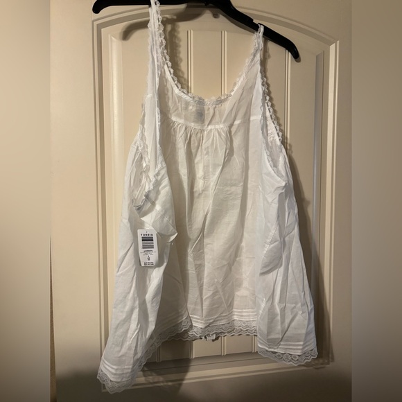 torrid | Tops | Torrid Festi Lace Tie Front Tank | Poshmark